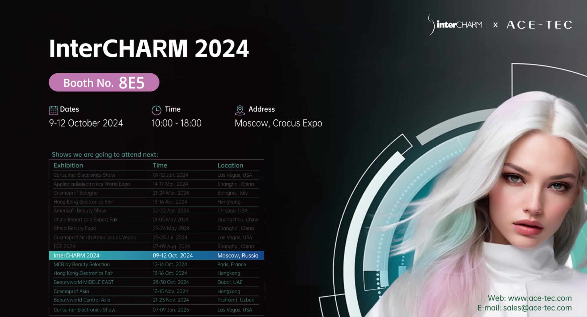 Discover the Power of the Beauty Device at InterCHARM 2024